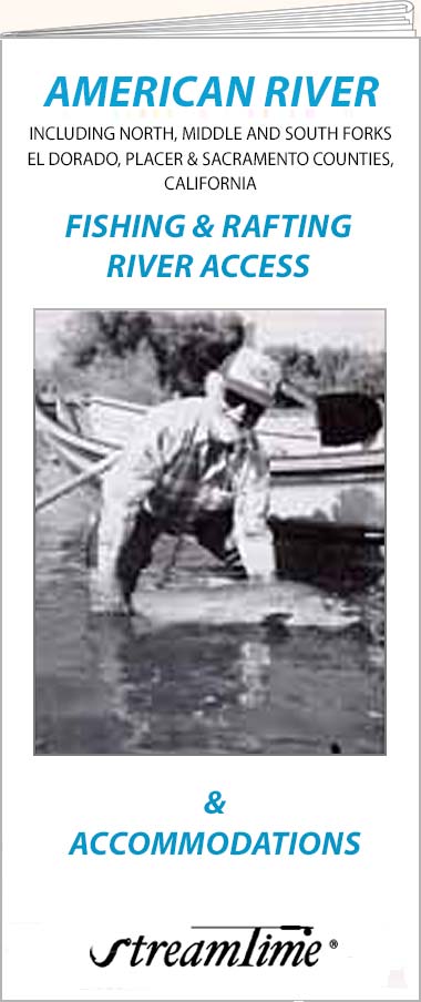 American River Fishing Map – StreamTime Maps