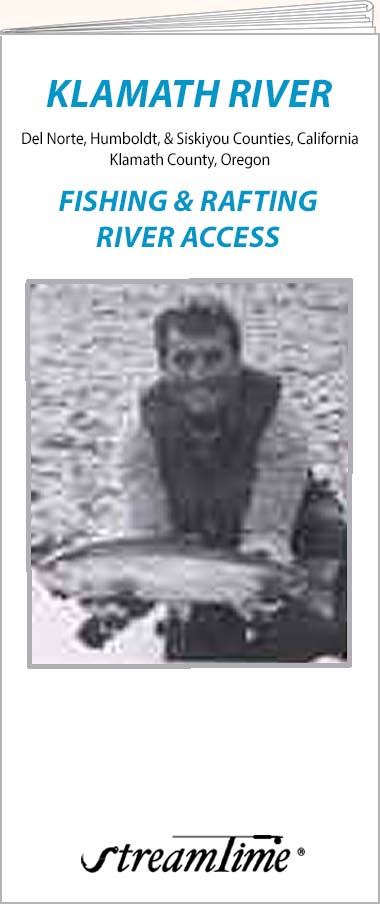 Klamath River Fishing Map – StreamTime Maps
