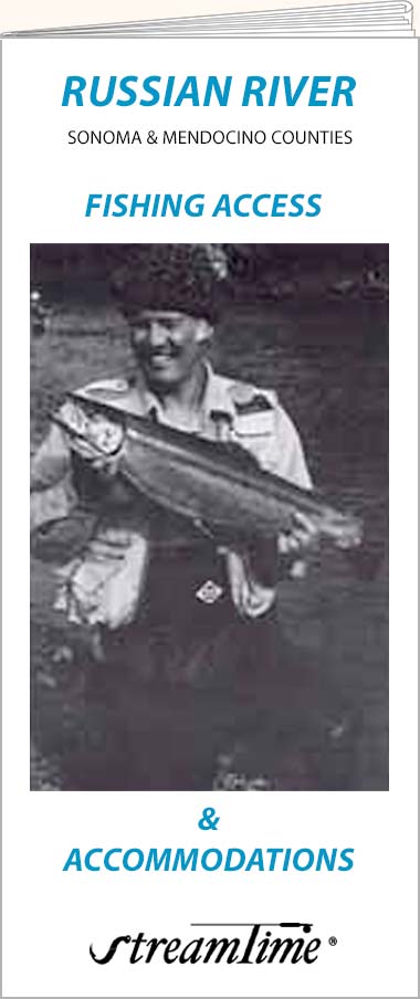 Russian River Fishing Map – StreamTime Maps